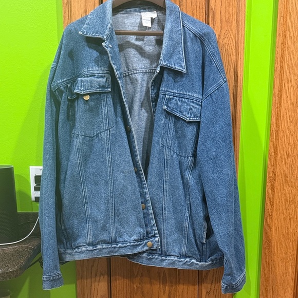 king size | Jackets & Coats | Classic Blue Denim Jacket | Poshmark
